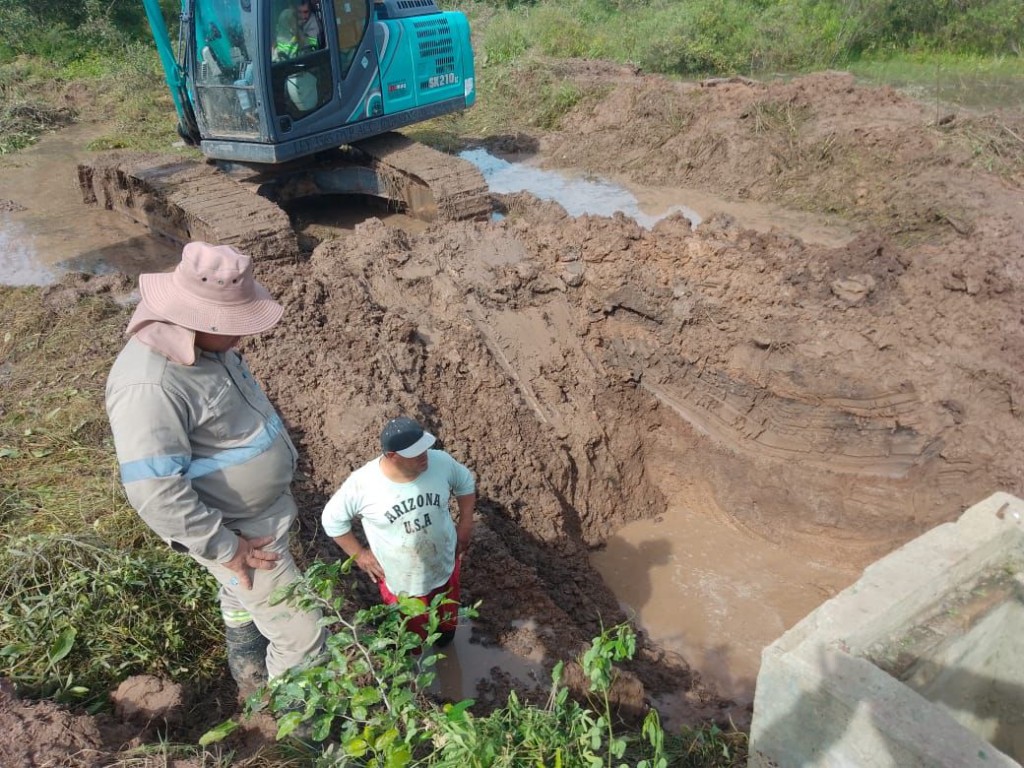 Sameep reparó la rotura del caño en Puerto la Valle, se normaliza el ...